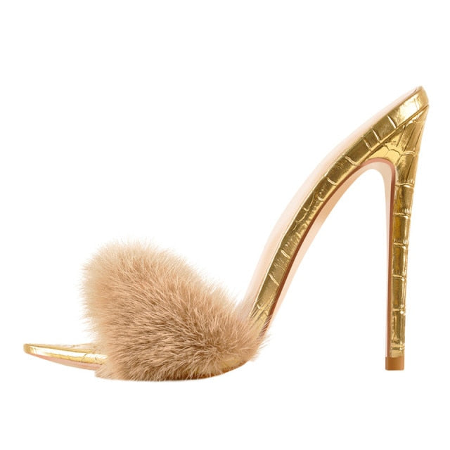 Fur Mules – OneStepForth