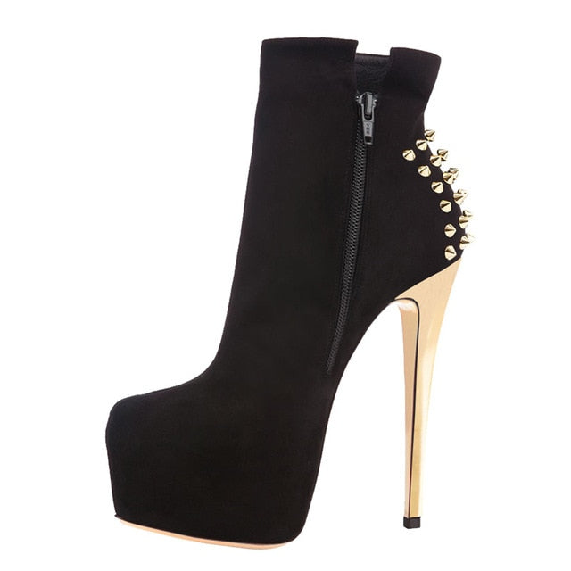 Rivet Ankle Boots – OneStepForth